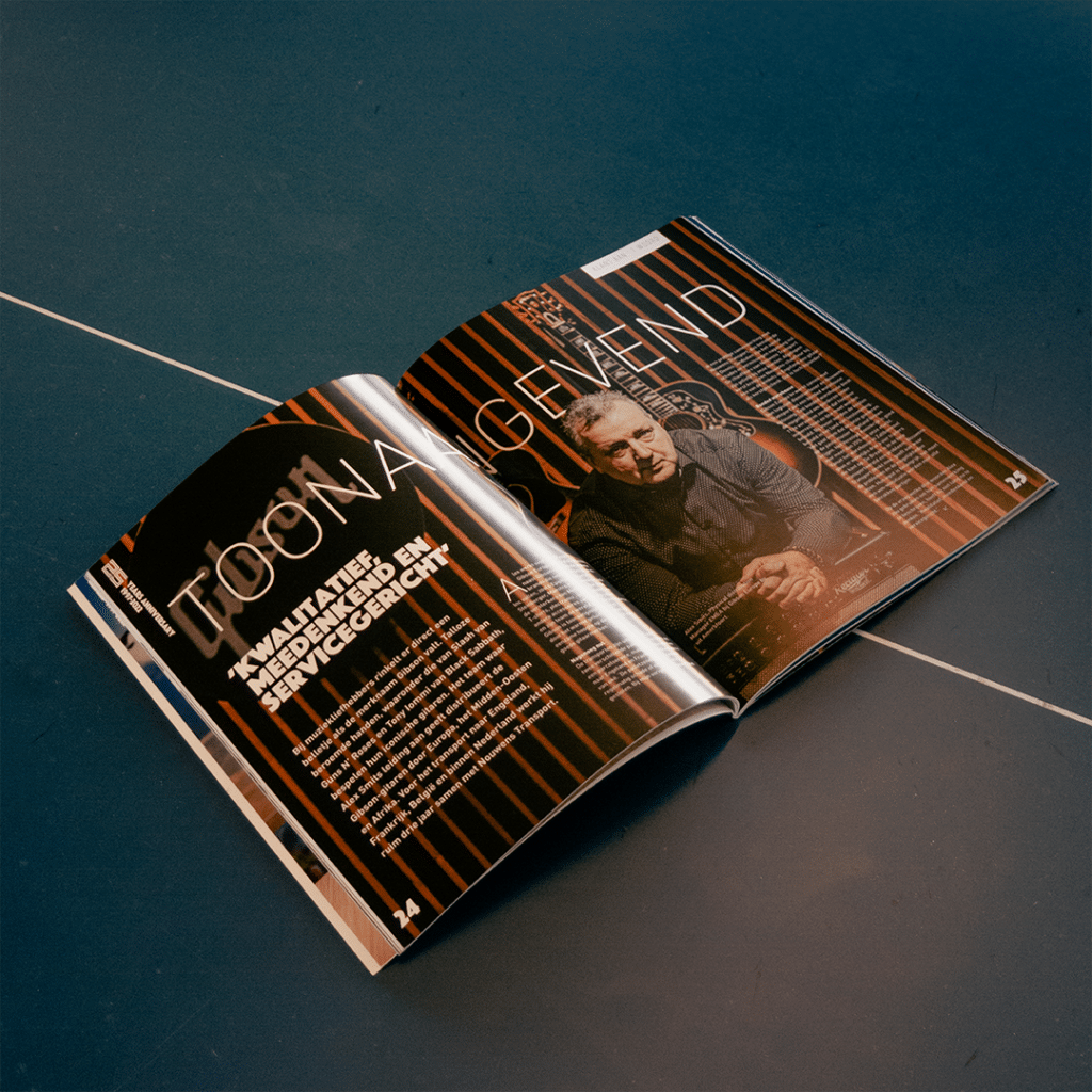 Jubileummagazine Nouwens Transport - trichis content en creatie